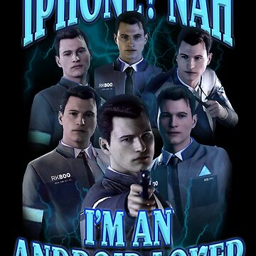 "Android Lover - Connor Detroit Become Human" Sticker for Sale by ...