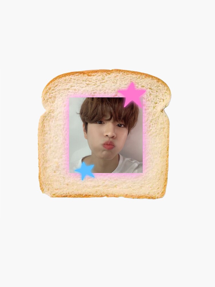 "Stray Kids Seungmin Cute Bread Star" Sticker for Sale by bearvision ...