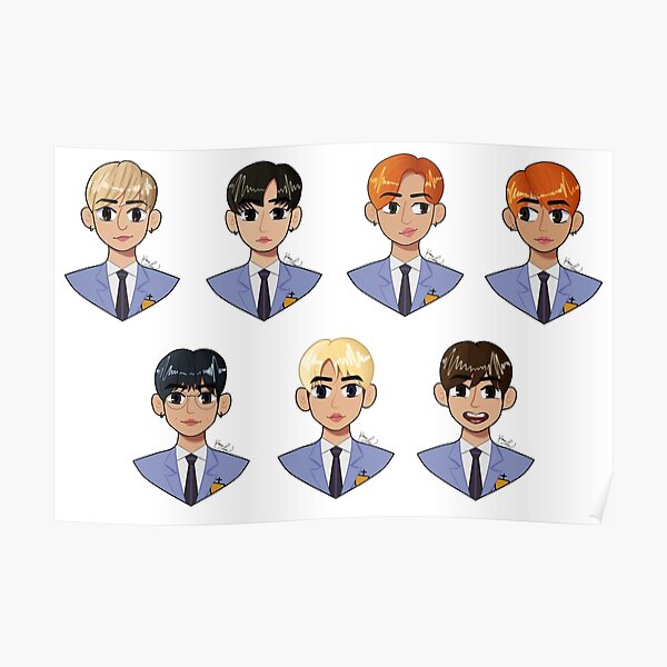 "BTS x OHSHC" Poster by cassocarr | Redbubble