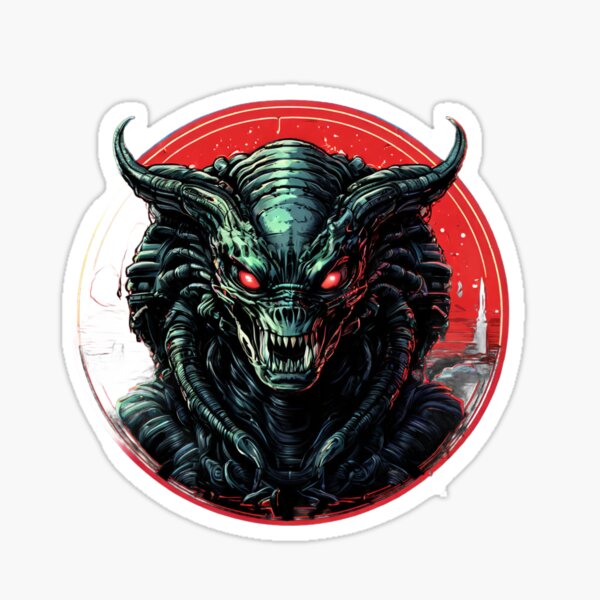 "alien romulus" Sticker for Sale by DahGrind | Redbubble