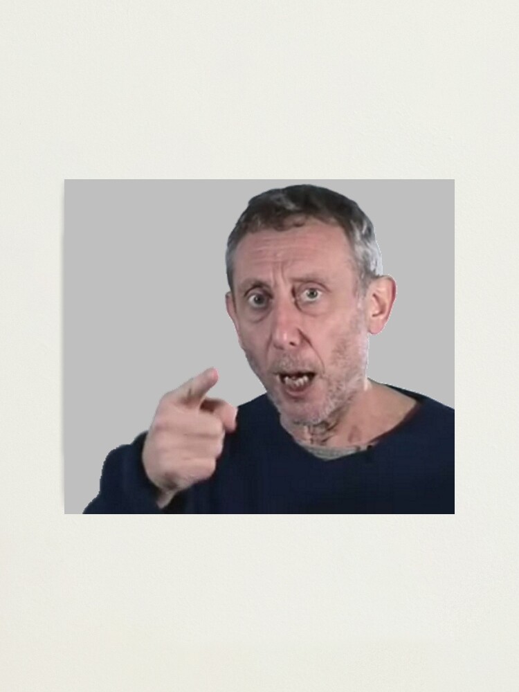 "Michael Rosen Face ytp Youtube poop" Photographic Print by ImpulSee ...
