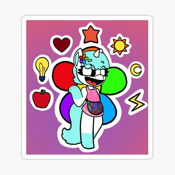 "Crafty Corn Sticker" Sticker for Sale by GT-Trashbag | Redbubble