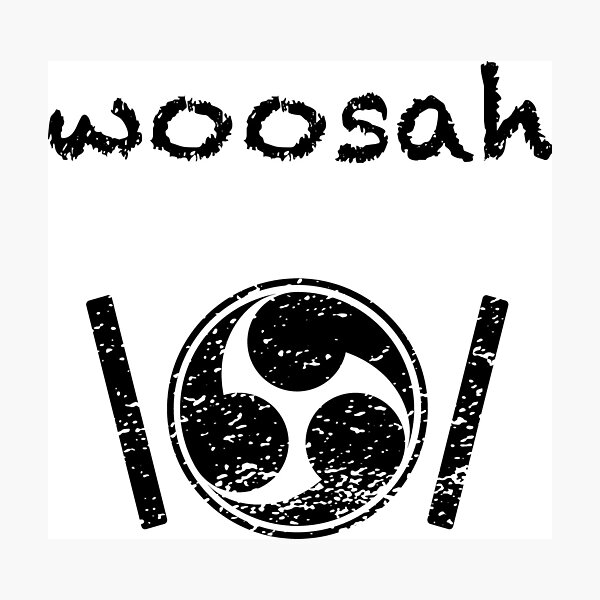 Woosah Wall Art | Redbubble