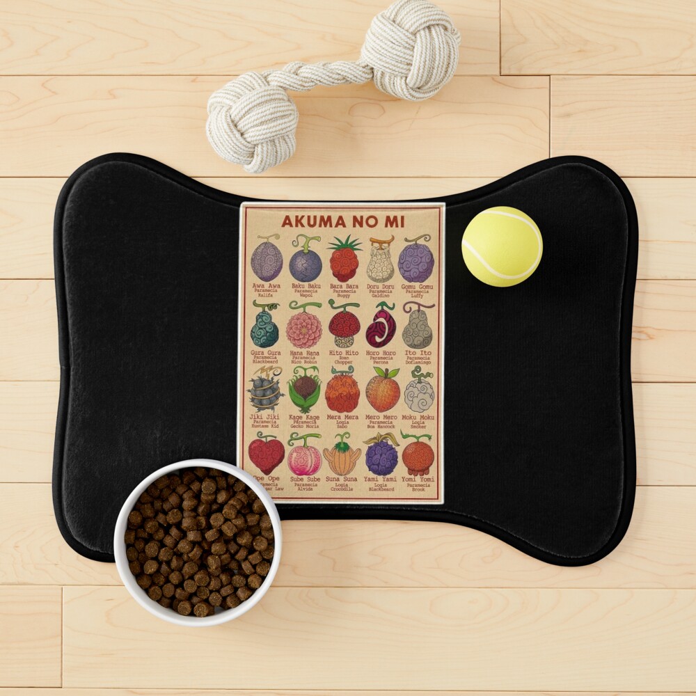 "Akuma no mi" Sticker by Playful-Monster | Redbubble