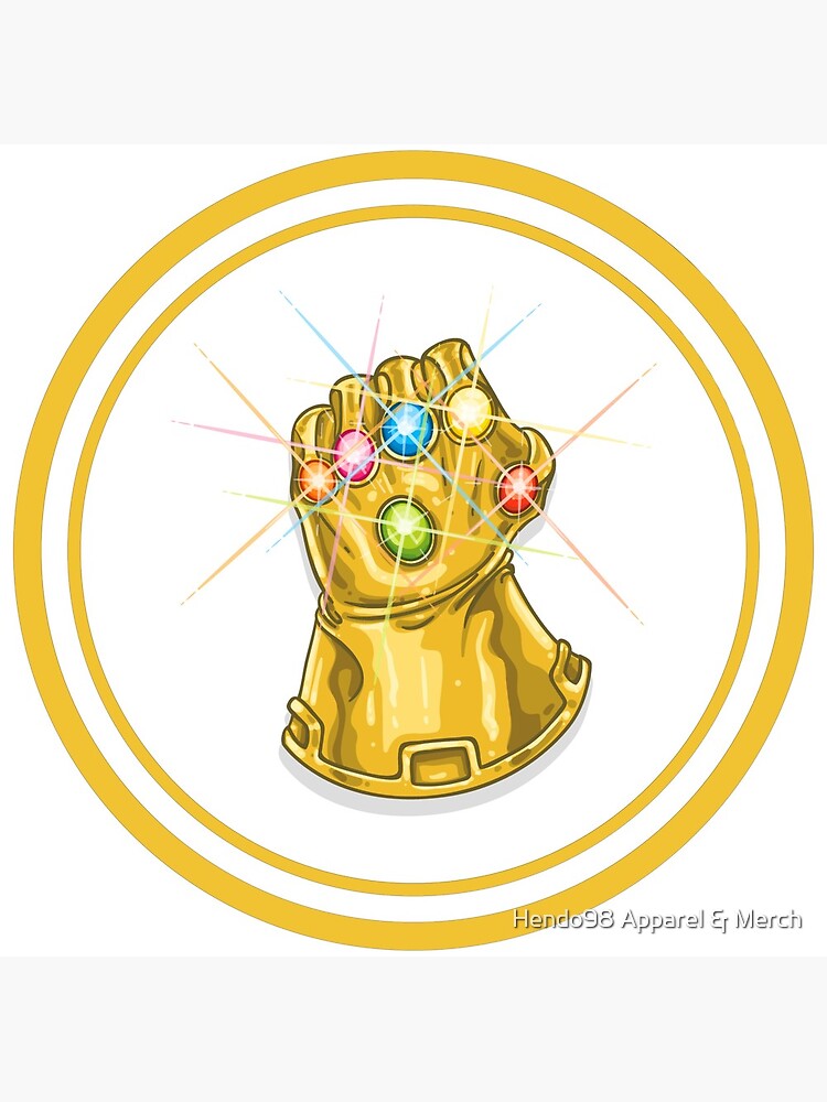 "Infinity Gauntlet" Art Print by Hendo98 | Redbubble