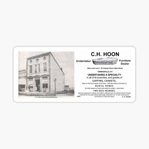 "CH Hoon Undertaking" Sticker for Sale by JoezPlace | Redbubble