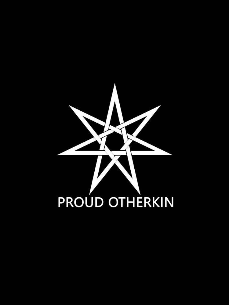 "OTHERKIN otherkinity symbol elven star seven-pointed star PROUD ...