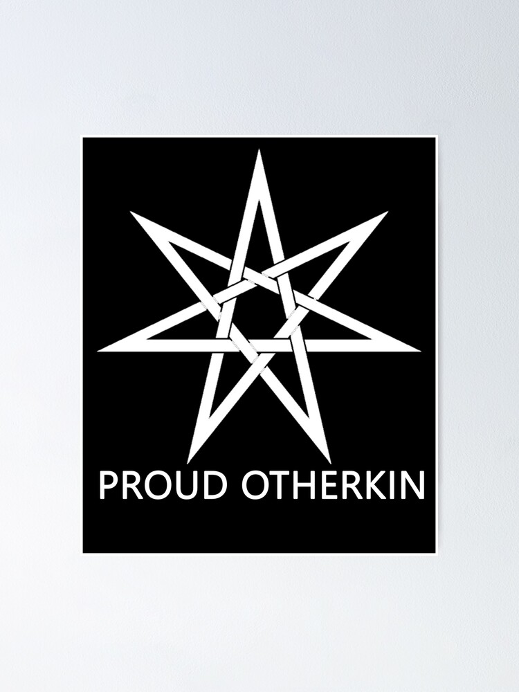 "OTHERKIN otherkinity symbol elven star seven-pointed star PROUD ...
