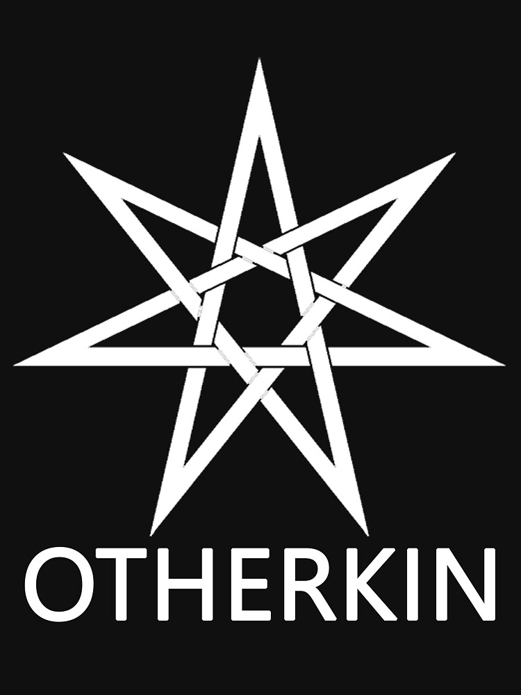 "OTHERKIN otherkinity symbol elven star seven-pointed star NAME" T ...