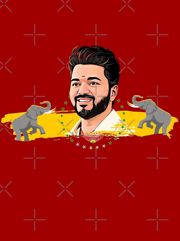 "TVK Tamilaga Vettri Kazhagam Thalapathy Vijay Party Fan Merchandise ...