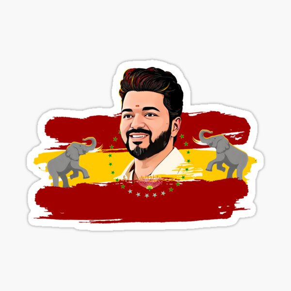 "TVK Tamilaga Vettri Kazhagam Thalapathy Vijay Party Fan Merchandise ...