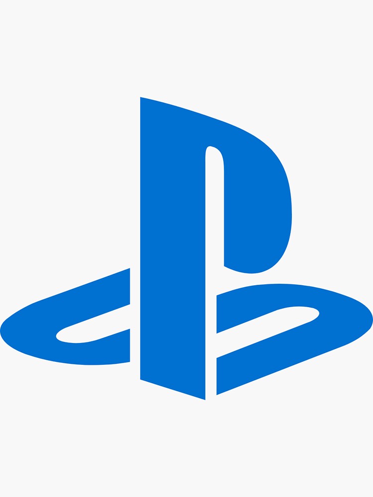 "Playstation Logo" Sticker for Sale by cktf-77 | Redbubble