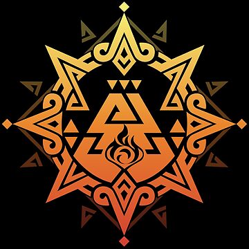 "Natlan logo Genshin Impact" Sticker for Sale by damomonkey | Redbubble