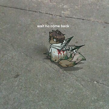 "Sunshower Outis wait no come back" Sticker for Sale by PearlTheArtist | Redbubble