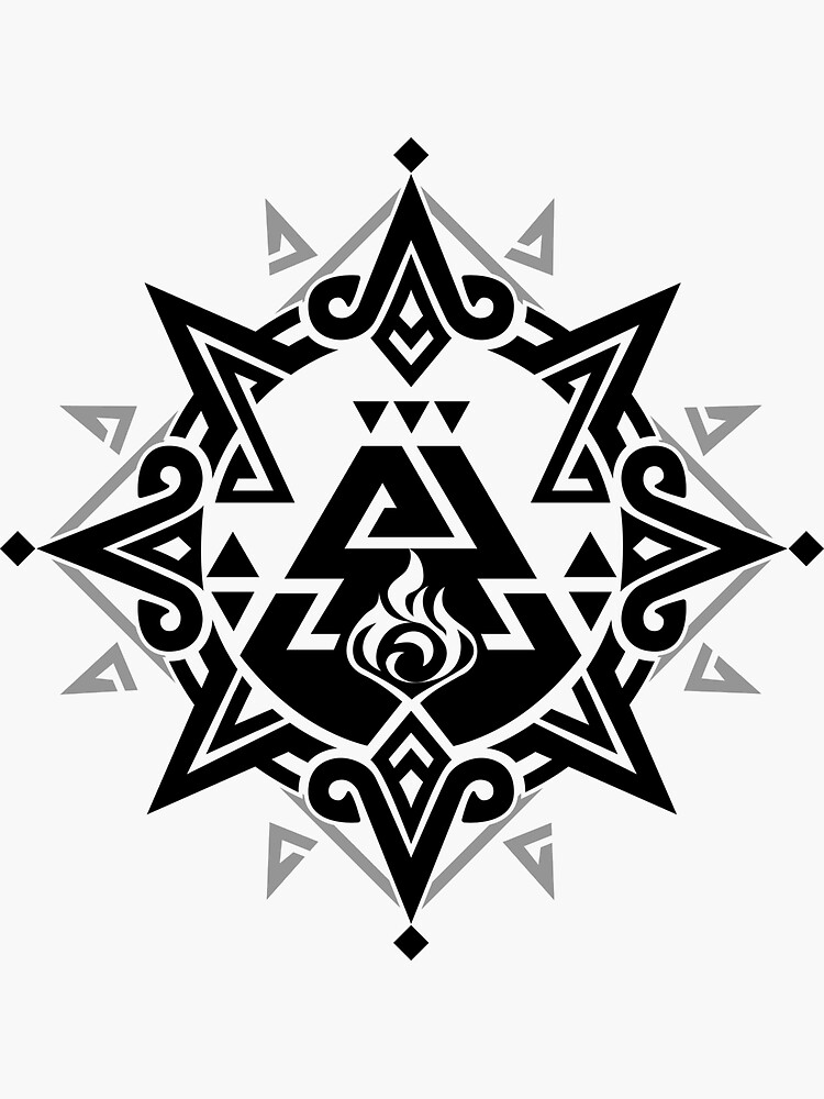 "Natlan logo Genshin Impact" Sticker for Sale by Damien Pepper | Redbubble