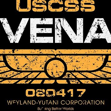 "USCSS Covenant Alien-Inspired Graphic - Sci-Fi Spaceship Art | Retro ...