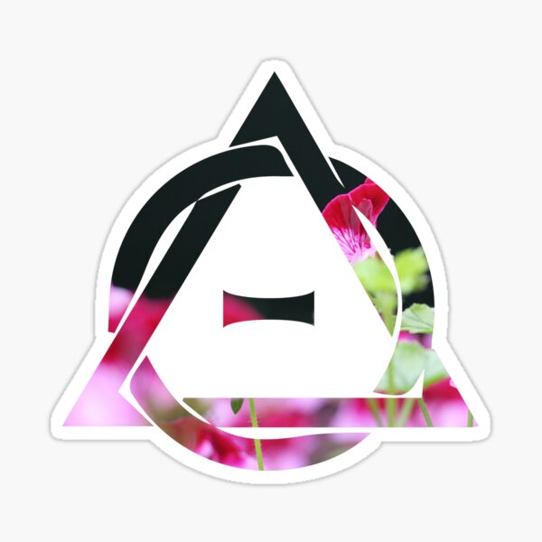"Theta-Delta Therian Symbol Therianthropy NATURE THEME FLOWERS ...