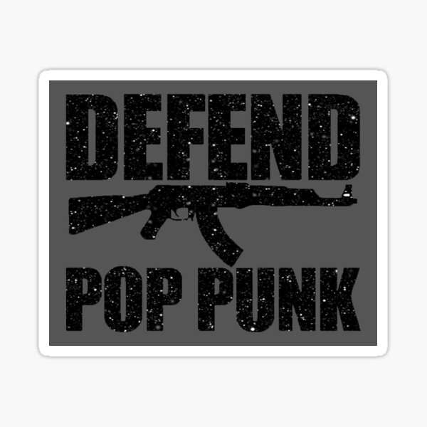 Defend Pop Punk Stickers | Redbubble