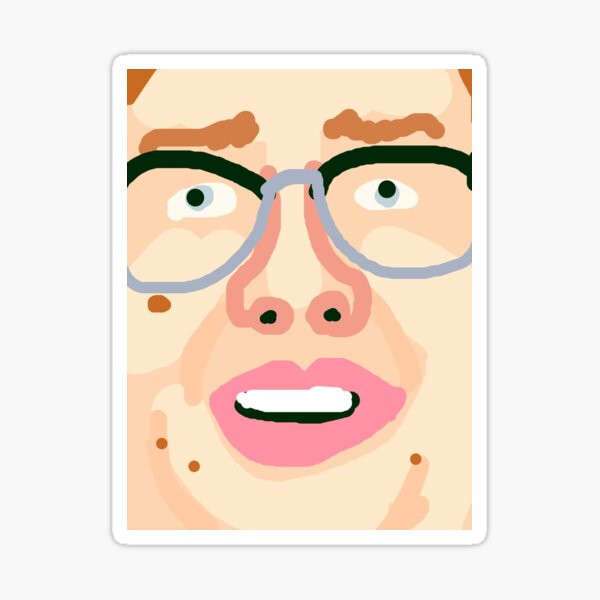 "Face Of Shame" Sticker for Sale by LunarStranding | Redbubble