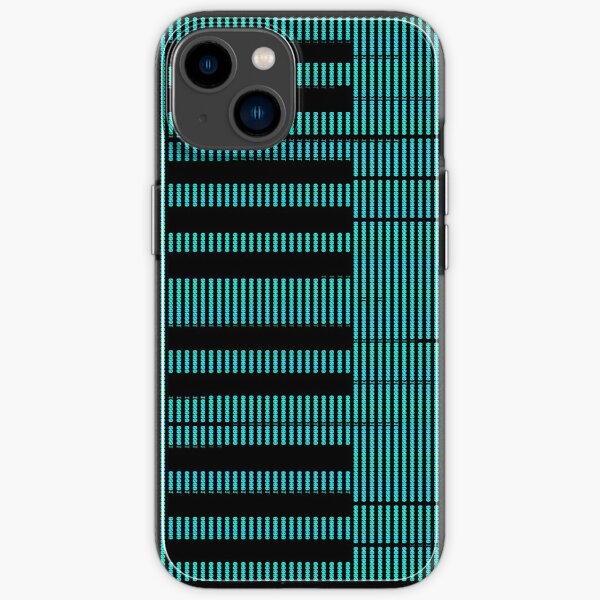 "Binary ASCII Code Blue Green Keyboard 101010" iPhone Case for Sale by ...