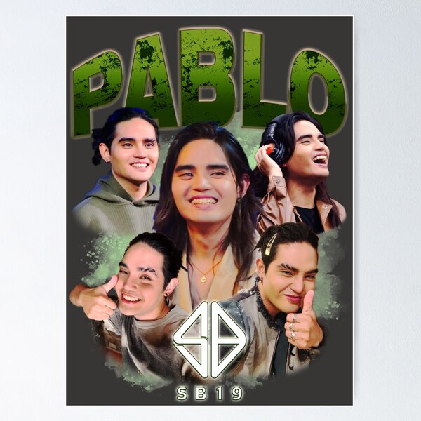 "SB19 Pablo Bright Smiles" Poster for Sale by RedInkLab | Redbubble