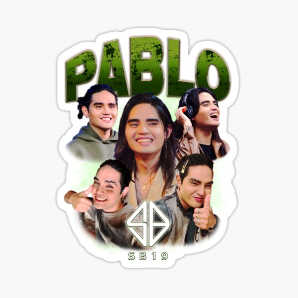 "SB19 Pablo Bright Smiles" Sticker for Sale by RedInkLab | Redbubble