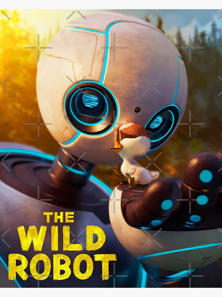 "The Wild Robot" Poster for Sale by DIYPlus | Redbubble
