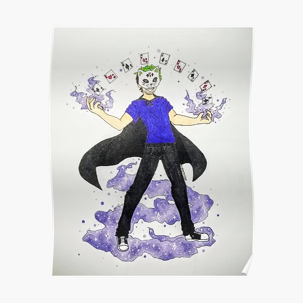 "Marvin the magnificent" Poster for Sale by Anastasiadraws | Redbubble