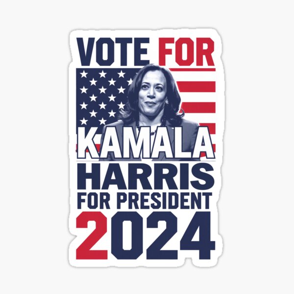 "Kamala Harris" Sticker for Sale by Rell1970 | Redbubble