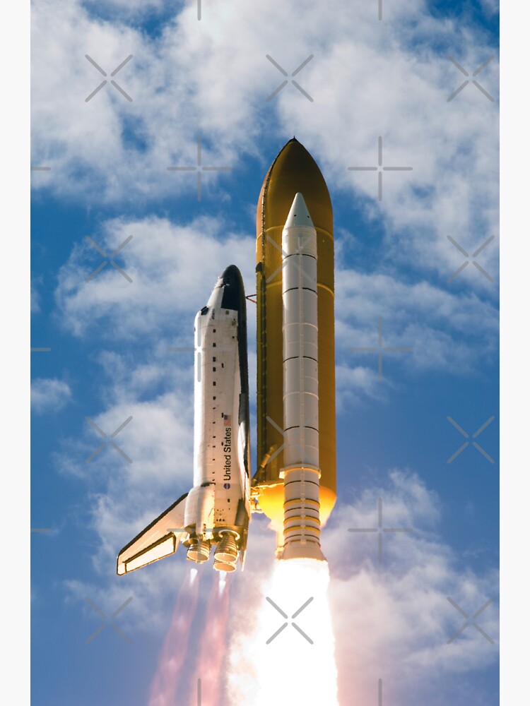 "Space Shuttle Atlantis Launch STS-129 Mission NASA Photo" Sticker for Sale by Ashcashcash ...