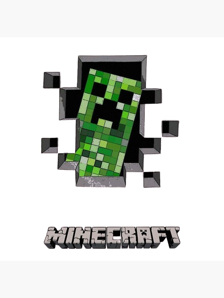 "Minecraft Creeper" Sticker by GuialStore | Redbubble