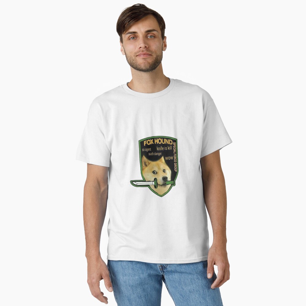 "Metal Gear Doge" Sticker for Sale by againnagain | Redbubble