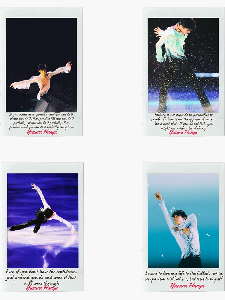 "Yuzuru Hanyu HD Sticker Set / T Shirt" Sticker for Sale by ...