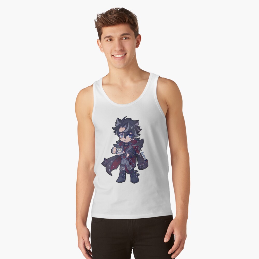 "Wriothesley chibi" Sticker by ponyrlucy | Redbubble