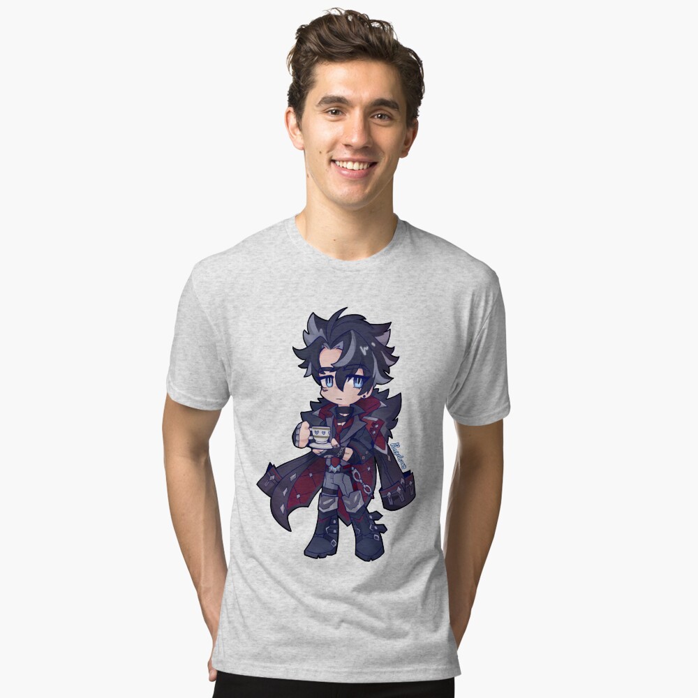 "Wriothesley chibi" Sticker by ponyrlucy | Redbubble