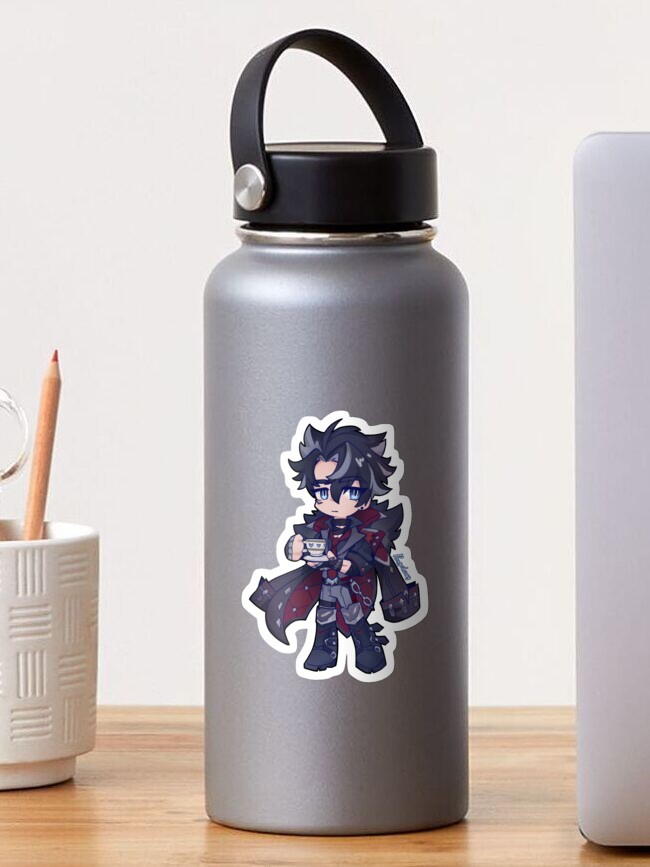 "Wriothesley chibi" Sticker by ponyrlucy | Redbubble