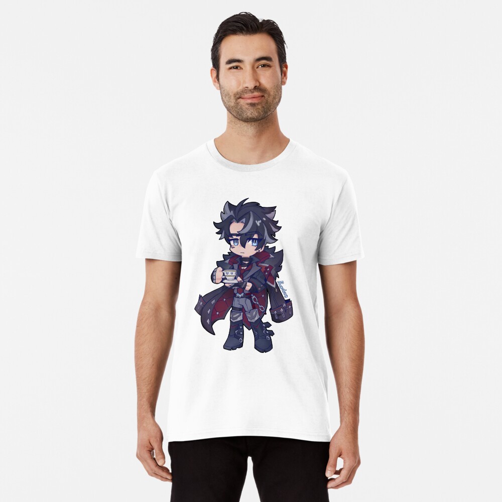 "Wriothesley chibi" Sticker by ponyrlucy | Redbubble