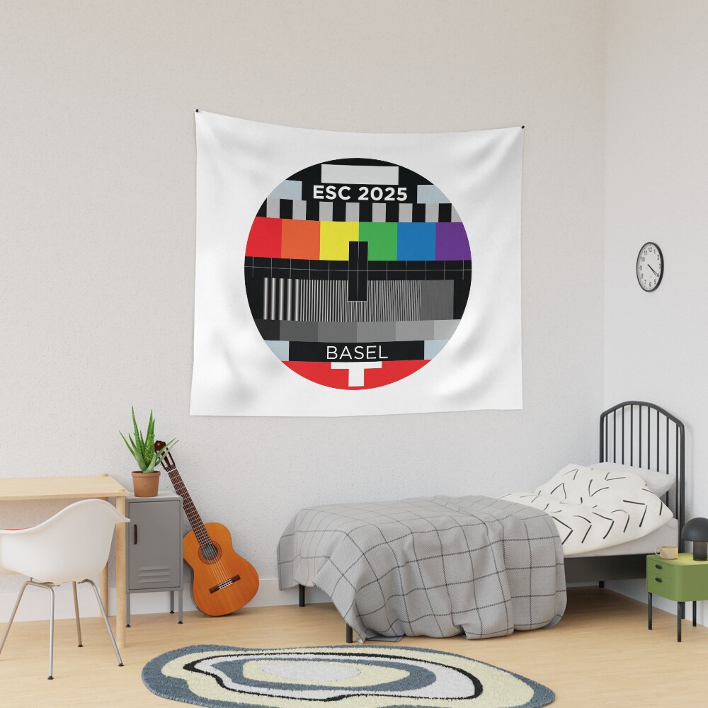 "ESC Testcard [2025, Basel]" Poster for Sale by lazarusheart | Redbubble