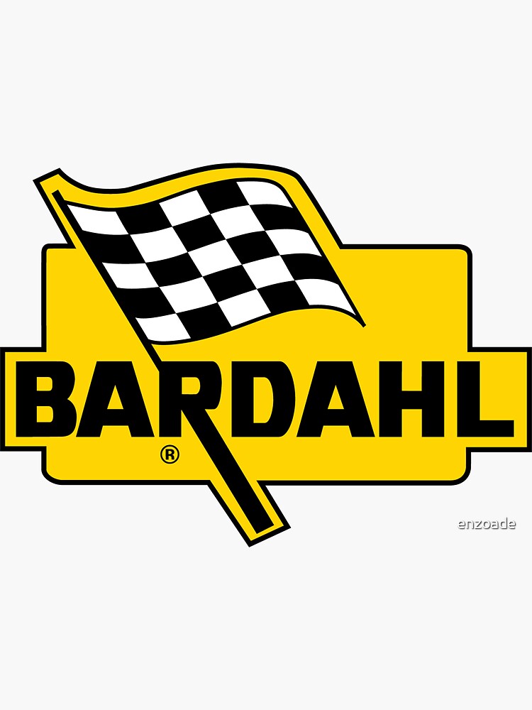 "bardahl oil logo" Sticker for Sale by enzoade | Redbubble
