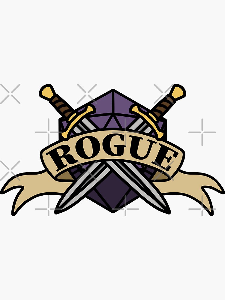 "Rogue Dice" Sticker for Sale by StarterGear | Redbubble