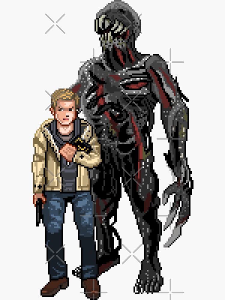 "Resident Evil Village - Ethan Winters & Mold" Sticker for Sale by ...