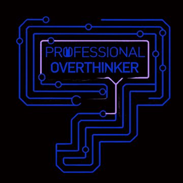 "Professional overthinker funny gift for friend who identify with the ...