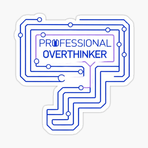 "Professional overthinker funny gift for friend who identify with the ...