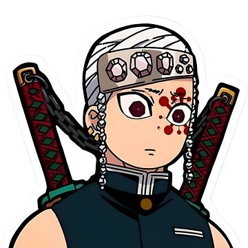 "uzui tengen" Sticker by JeeanbillSart | Redbubble