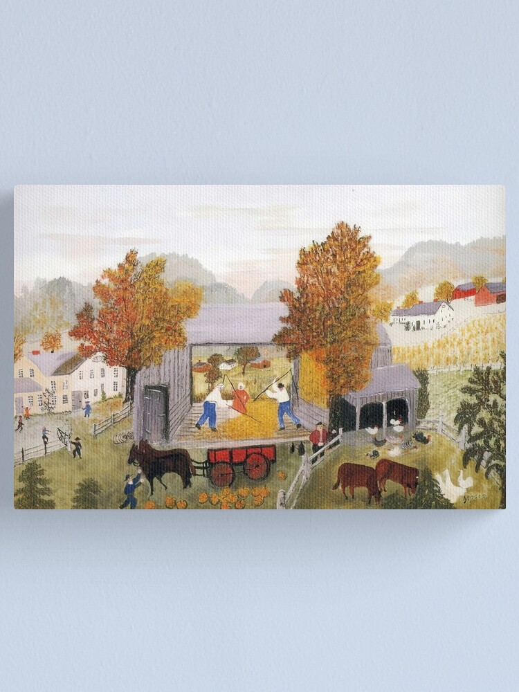 "art by grandma moses, artist grandma moses, artwork by grandma moses ...