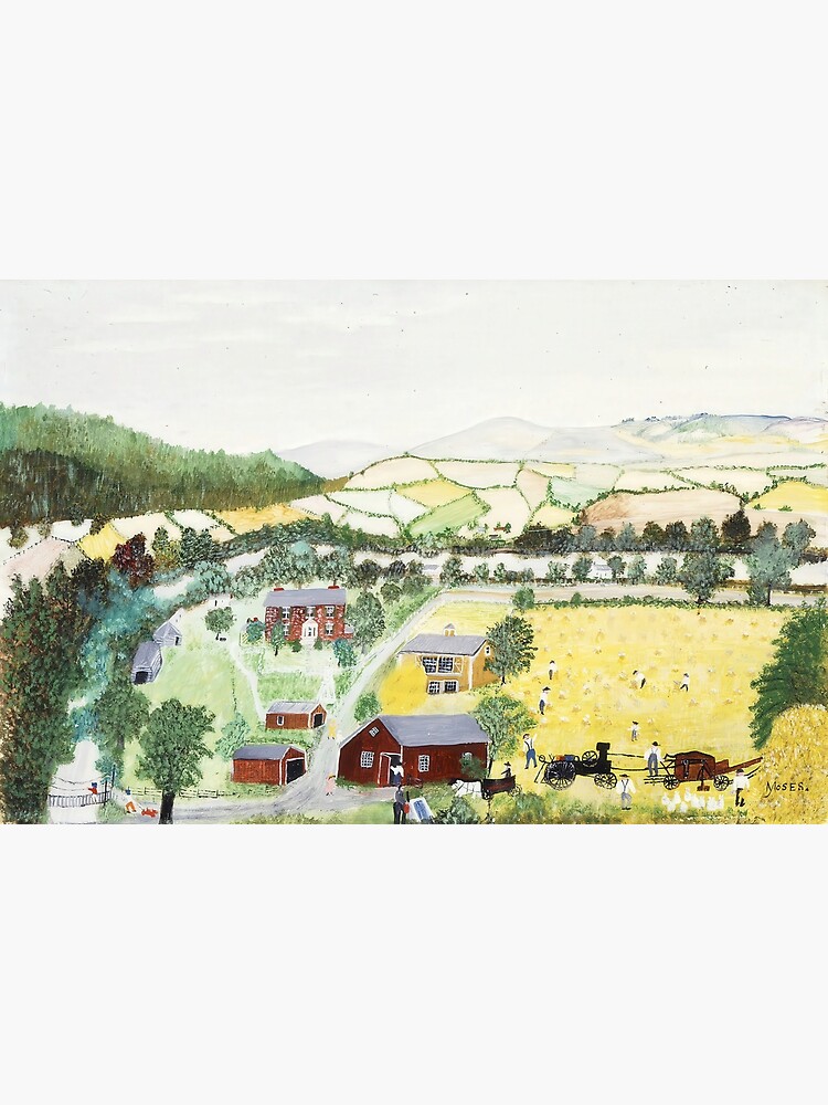 "art by grandma moses, artist grandma moses, artwork by grandma moses ...