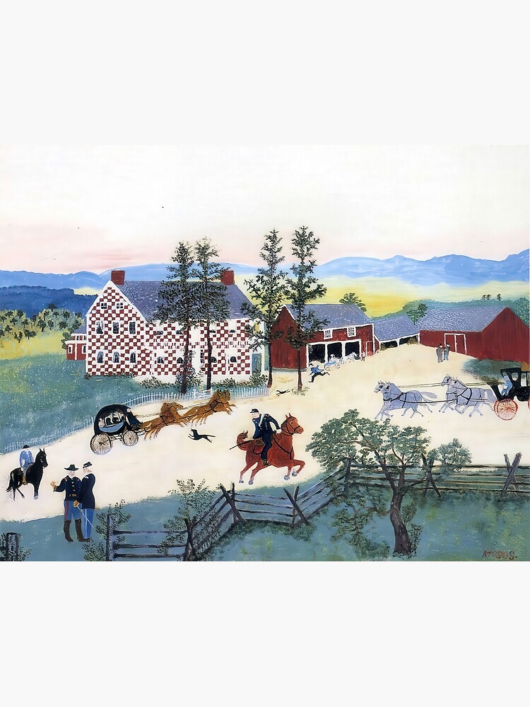 "art by grandma moses, artist grandma moses, artwork by grandma moses ...