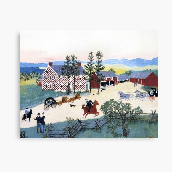"art by grandma moses, artist grandma moses, artwork by grandma moses ...