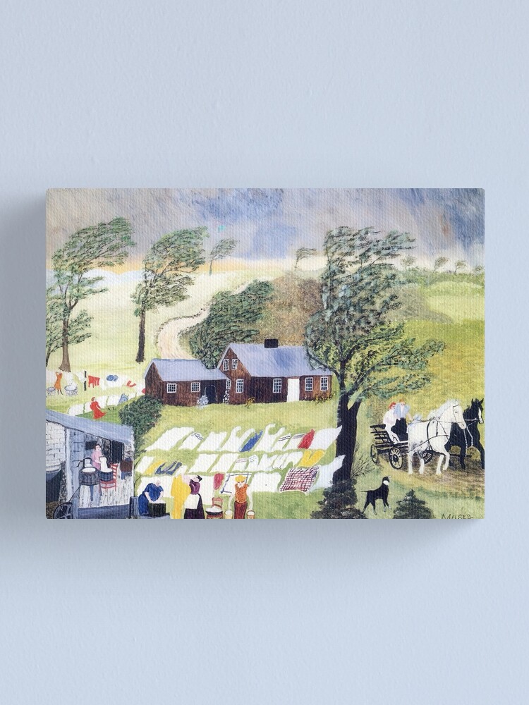 "art by grandma moses, artist grandma moses, artwork by grandma moses ...