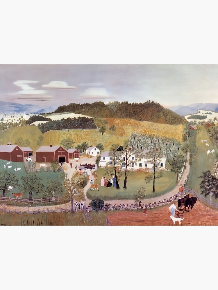 "art by grandma moses, artist grandma moses, artwork by grandma moses ...